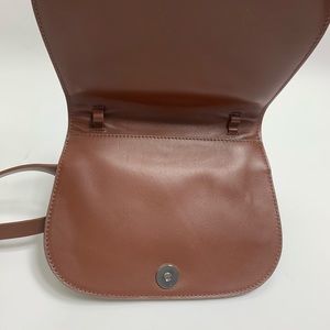COS | Bags | Cos Womens Brown Small Leather Shoulder Bag New | Poshmark